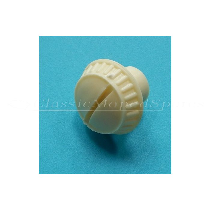 Mobylette Motobecane Motoconfort Tool Box Securing Knob Nut in White Ivory