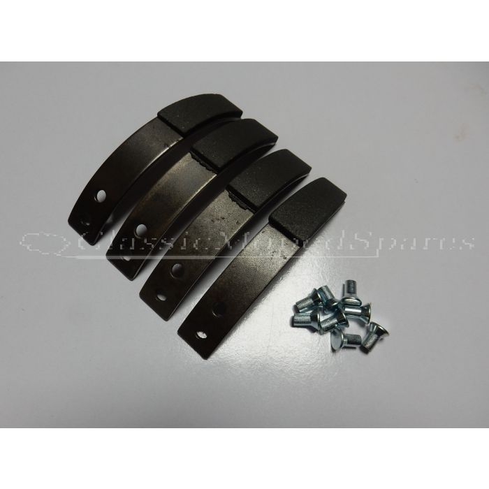 Mobylette, Motobecane MBK Clutch Drum Cover Slats with Rivets (set of 4)
