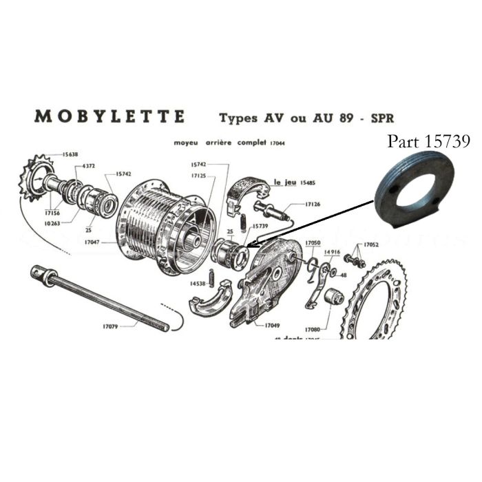 Mobylette Part 15739