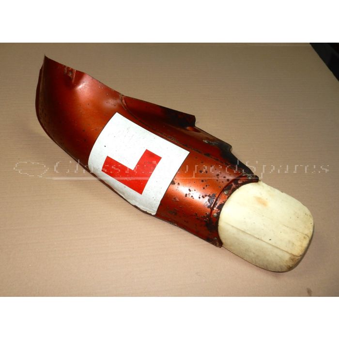 Motobecane Mobylette Right Hand Side Legshield with White Flap with "M ...